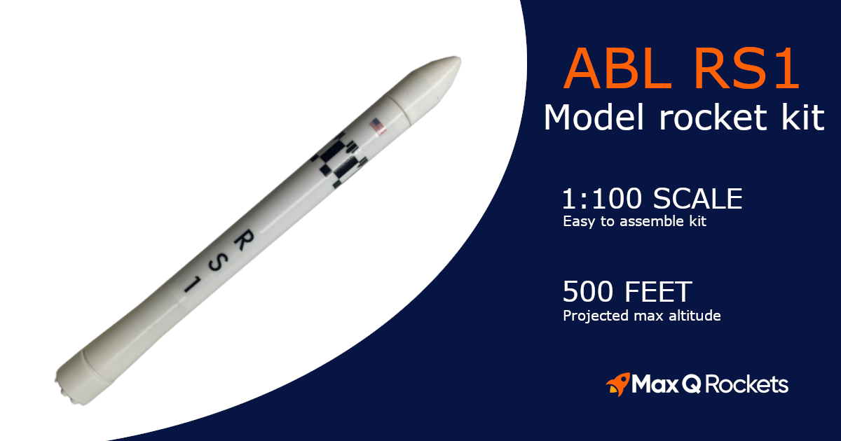 ABL RS1 Model Rocket Kit – Max Q Rockets